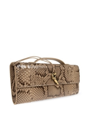 Bottega Veneta Andiamo Clutch - Brown