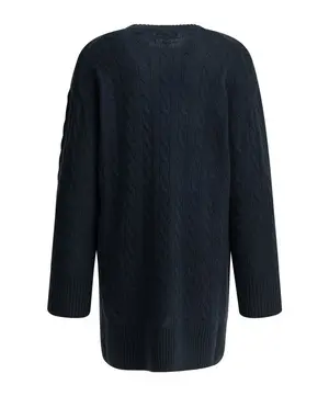 Polo Ralph Lauren Cable-knit Mini Dress With Embroidered Logo