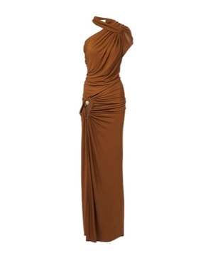Christopher Esber Helix Crystal Draped Gown