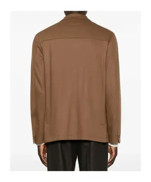 Canali Long-sleeved Shirt Jacket