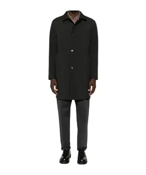 KIRED Long-sleeved Coat - Black