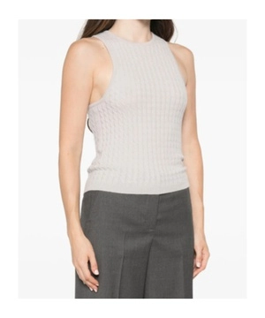 LISA YANG Crew-neck Knit Vest