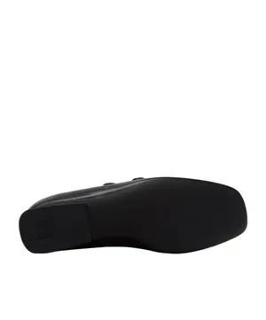 Camper Leather Ballerinas With Buckled Straps