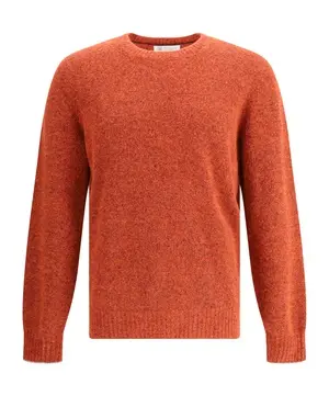 Brunello Cucinelli Crewneck Knitted Jumper - Brown