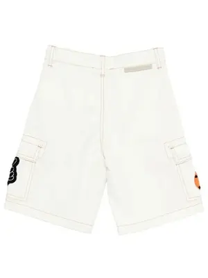 Stella McCartney Appliqué Cargo Shorts