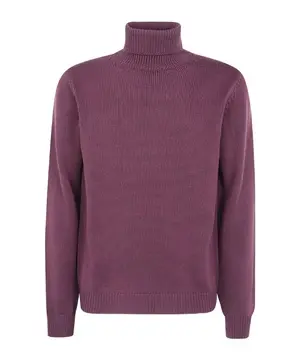 NUUR Turtleneck Sweater - Eggplant