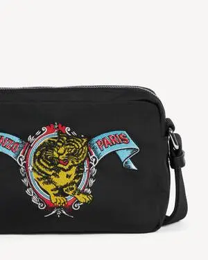 Kenzo Tiger Embroidered Messenger Bag