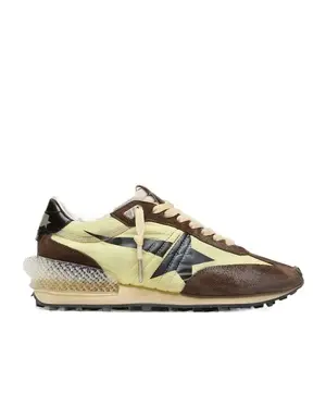GOLDEN GOOSE Marathon Sneakers - Bright Green