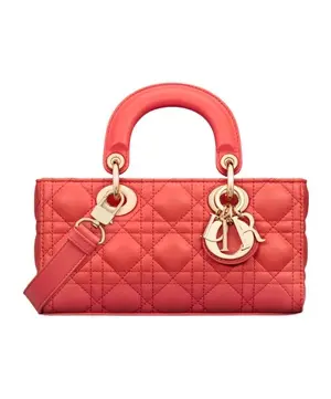 Dior Small Dioriviera Lady D-joy Bag - Coral