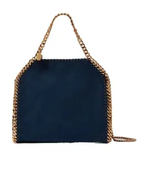 Stella McCartney Falabella Chain-trim Tote Bag - Navy
