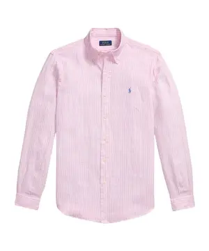 Polo Ralph Lauren Striped Button-down Shirt - Pink