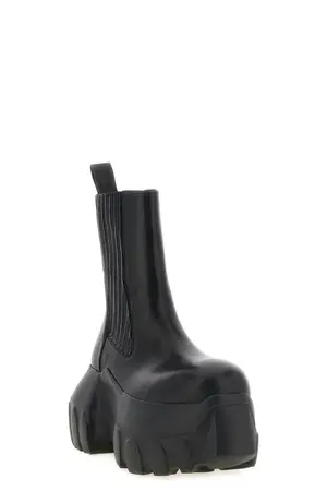Rick Owens Tower Beatle Mega Tractor Ankle Boots