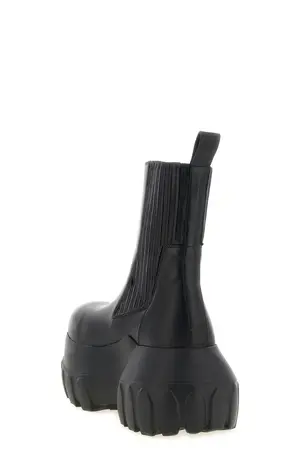Rick Owens Tower Beatle Mega Tractor Ankle Boots