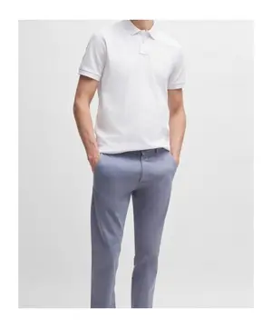 Hugo Boss Logo Patch Short Sleeved Polo Shirt