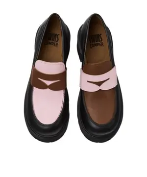 Camper Milah Twins Leather Loafers