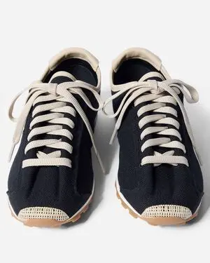 Jacquemus Lace-up Canvas Sneakers
