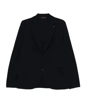 GRAN SASSO Patch-pocket Wool Blazer