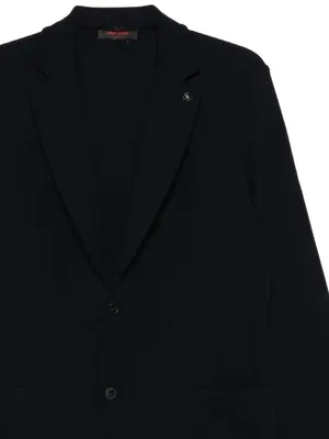 GRAN SASSO Patch-pocket Wool Blazer