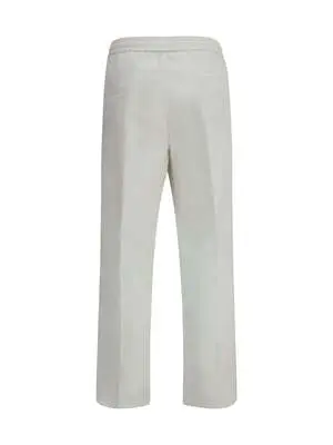 Brunello Cucinelli Drawstring Tapered Leg Trousers