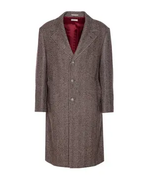 Brunello Cucinelli Single-breasted Straight Hem Coat