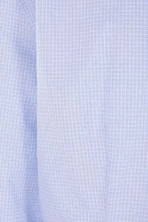 Brunello Cucinelli Striped Curved Hem Shirt