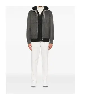 Brunello Cucinelli Reversible Bomber Jacket