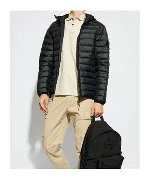 Stone Island Hooded Down Jacket