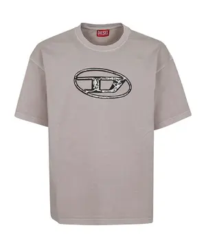 DIESEL® T-boxt-q22 Faded T-shirt - Gray