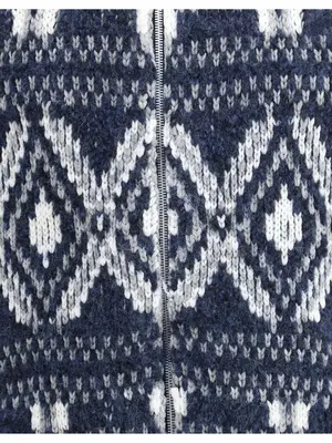Brunello Cucinelli High Neck Zip-up Cardigan