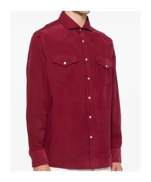 Brunello Cucinelli Long Sleeved Button-up Shirt