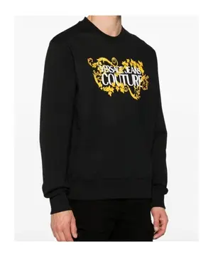 Versace Logo-print Cotton Sweatshirt