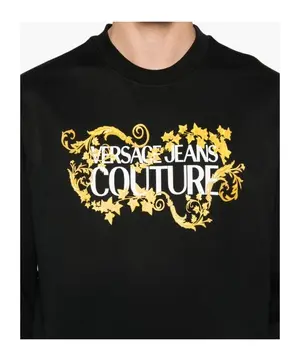 Versace Logo-print Cotton Sweatshirt