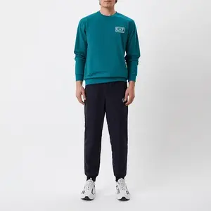 EA7 Logo Round-necked Sweater