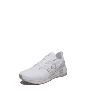 EA7 Logo-print Low-top Sneakers - Gray