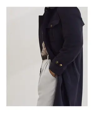 Brunello Cucinelli Four-pocket Redingote