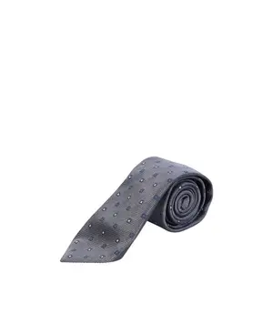 Brunello Cucinelli Squared Motif Embroidered Tie
