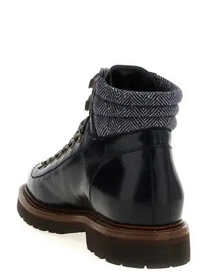 Brunello Cucinelli Lace-up Ankle Boots