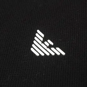 Emporio Armani Micro Eagle Mercerised Pique Polo Shirt