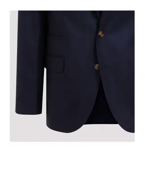 Brunello Cucinelli Single-breasted Long-sleeved Blazer