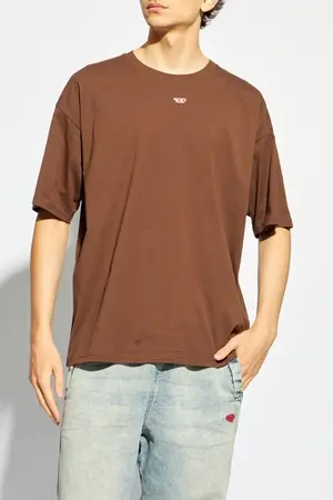 DIESEL® T-boxt-d Crewneck T-shirt - Brown