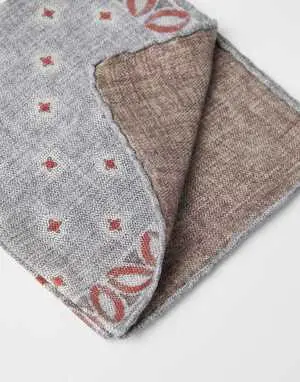 Brunello Cucinelli Patterned Pocket Square