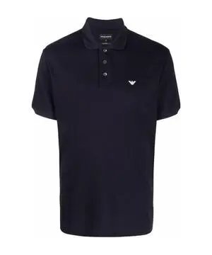 Emporio Armani Button Down Polos For Men