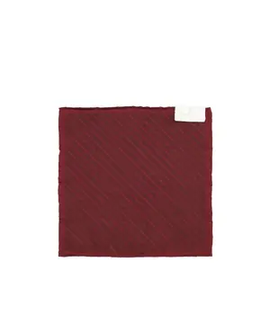 Brunello Cucinelli Diagonal-striped Silk Pocket Square