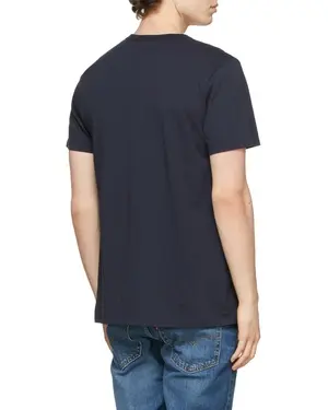 Maison Kitsuné Fox-patch Crew-neck T-shirt