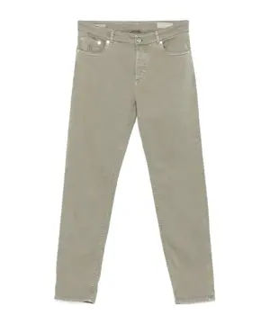 Brunello Cucinelli Straight-leg Trousers - Gray