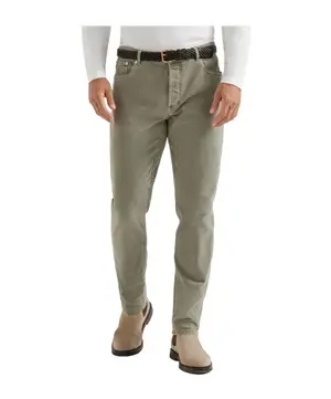 Brunello Cucinelli Straight-leg Trousers - Green