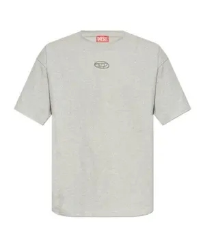 DIESEL® T-boxt-s5 Logo Plaque T-shirt - Grey