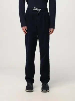 Brunello Cucinelli Garment-dyed Corduroy Trousers - Black
