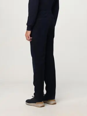 Brunello Cucinelli Garment-dyed Corduroy Trousers - Black