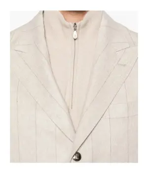 Brunello Cucinelli Pinstripe Blazer